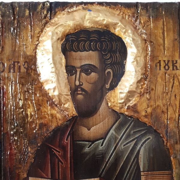 St. Luke Orthodox Icon - Etsy