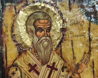 Saint Ignatius Icon - Etsy