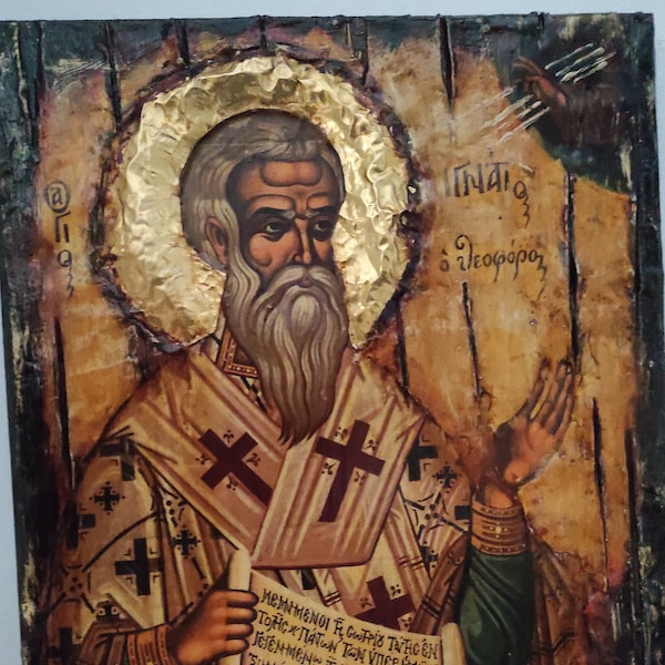 St Ignatius of Antioch Icon - Etsy