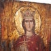 Saint St. Barbara Varvara Icon Handmade Greek Orthodox - Etsy