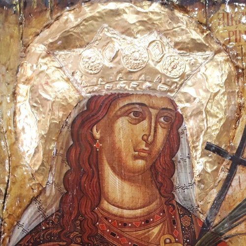 Saint Stylianos Handmade Byzantine Icon - Etsy