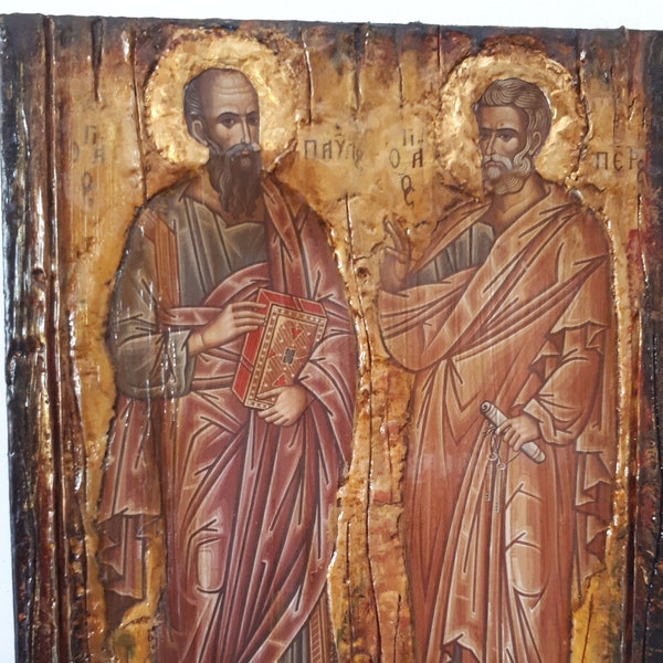 Saints Peter and Paul Icon - Etsy