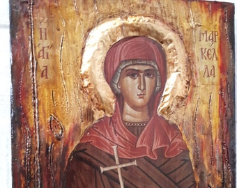 St Marcella Icon - Etsy UK