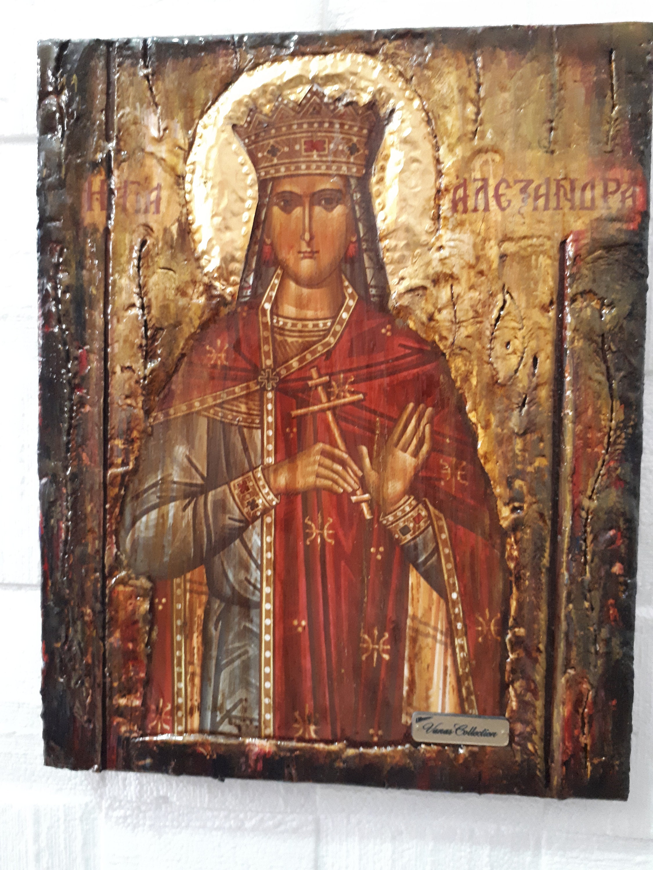 St. Alexandra the Martyr Empress of Rome Icon-Orthodox Christian Greek ...
