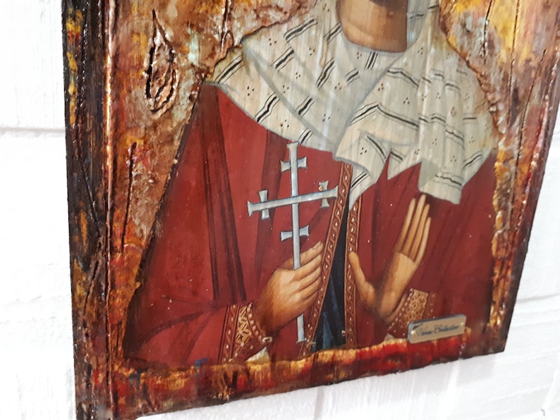 Saint St. Christina the Martyr-greek Russian Orthodox Byzantine Antique ...