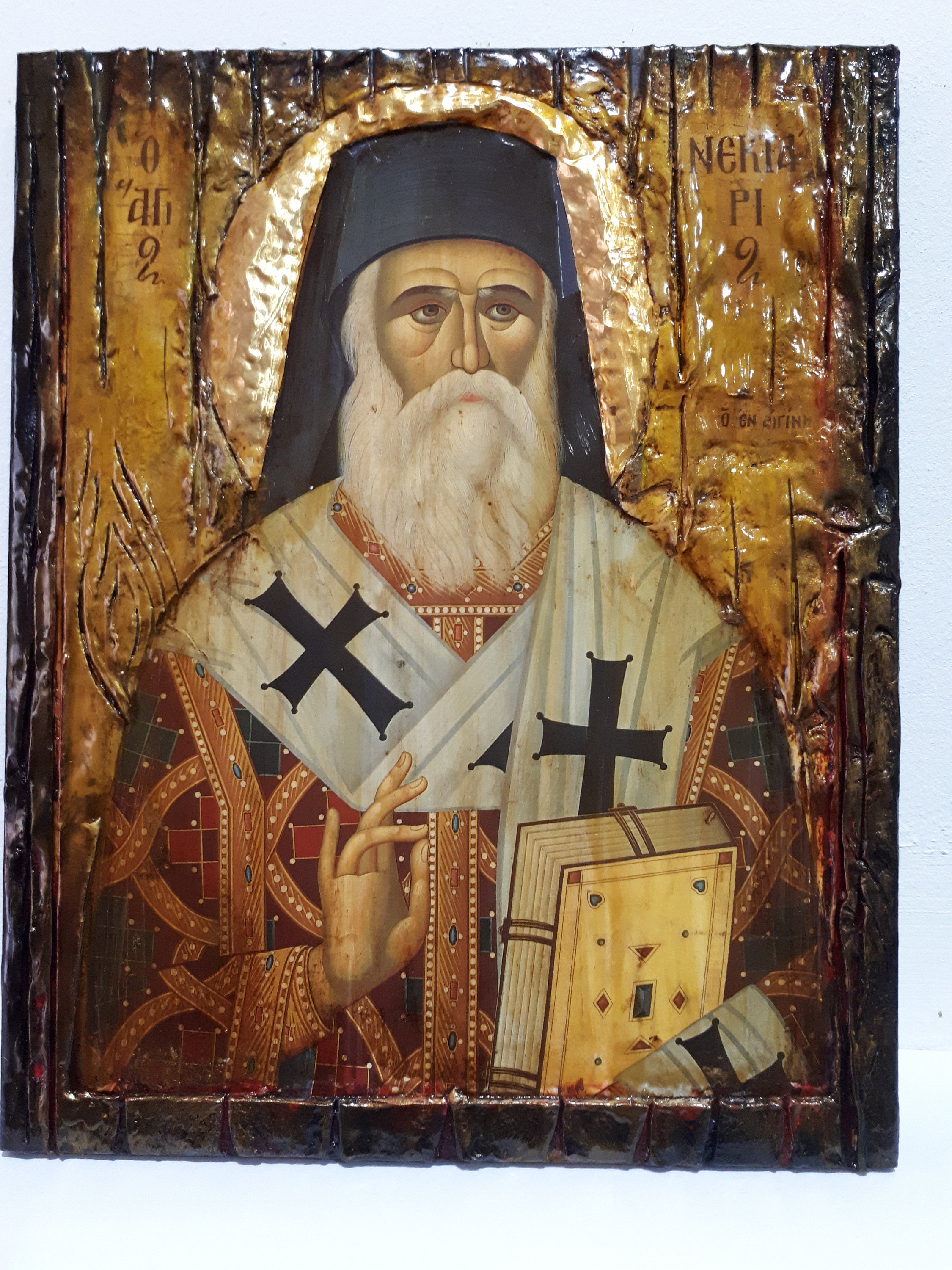Saint St. Nectarios Nektarios of Aegina Island - Orthodox Greek ...