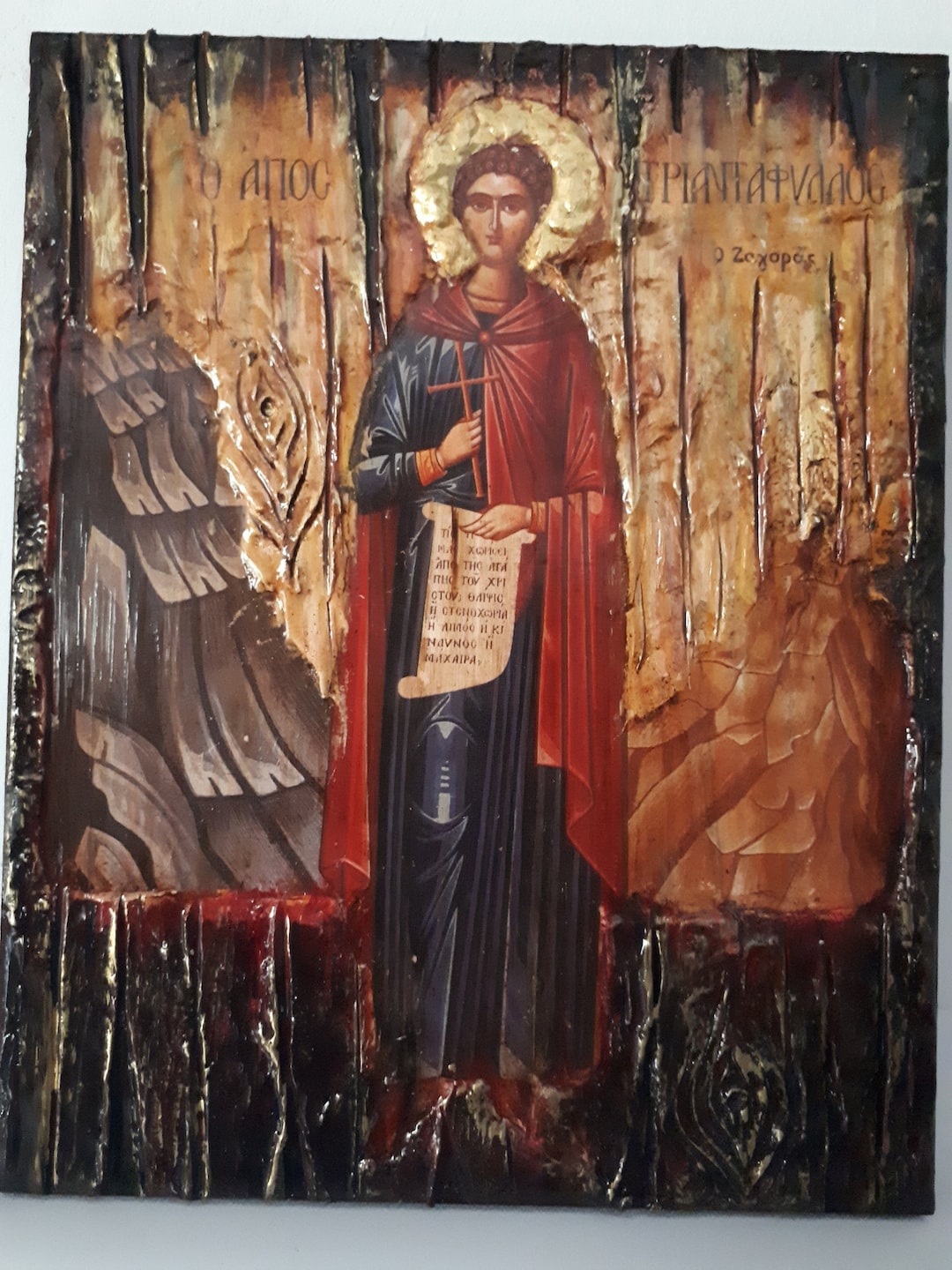 Saint St. Triantafyllos Triantafillos the Martyr Icon-byzantine ...