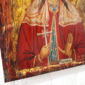 Saint Lucia Lucy Santa Lucia Rare Byzantine Greek Orthodox | Etsy