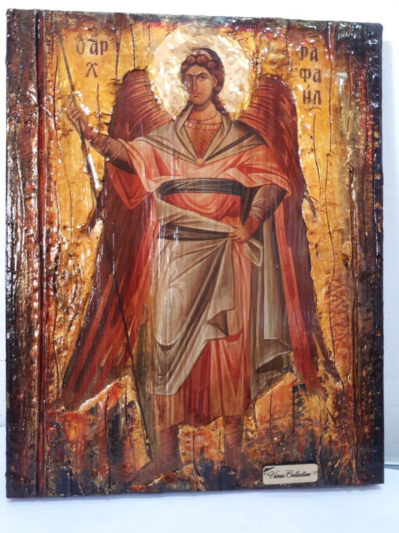 Saint St. Raphael Rafael the Archangel-greek Orthodox - Etsy Australia