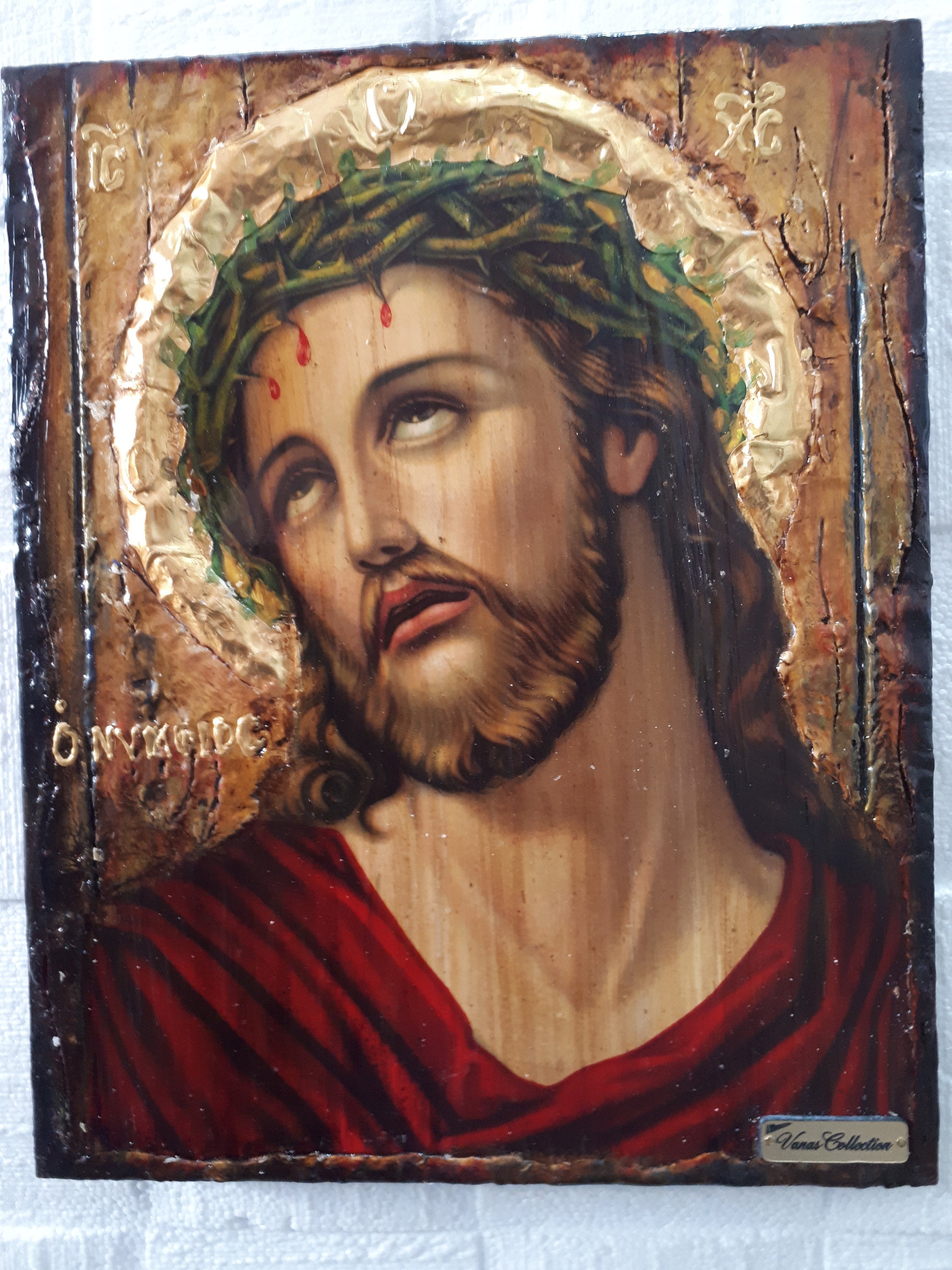 Jesus Christ the Bridegroom Nymphios-Greek Wedding Gift Orthodox Face ...