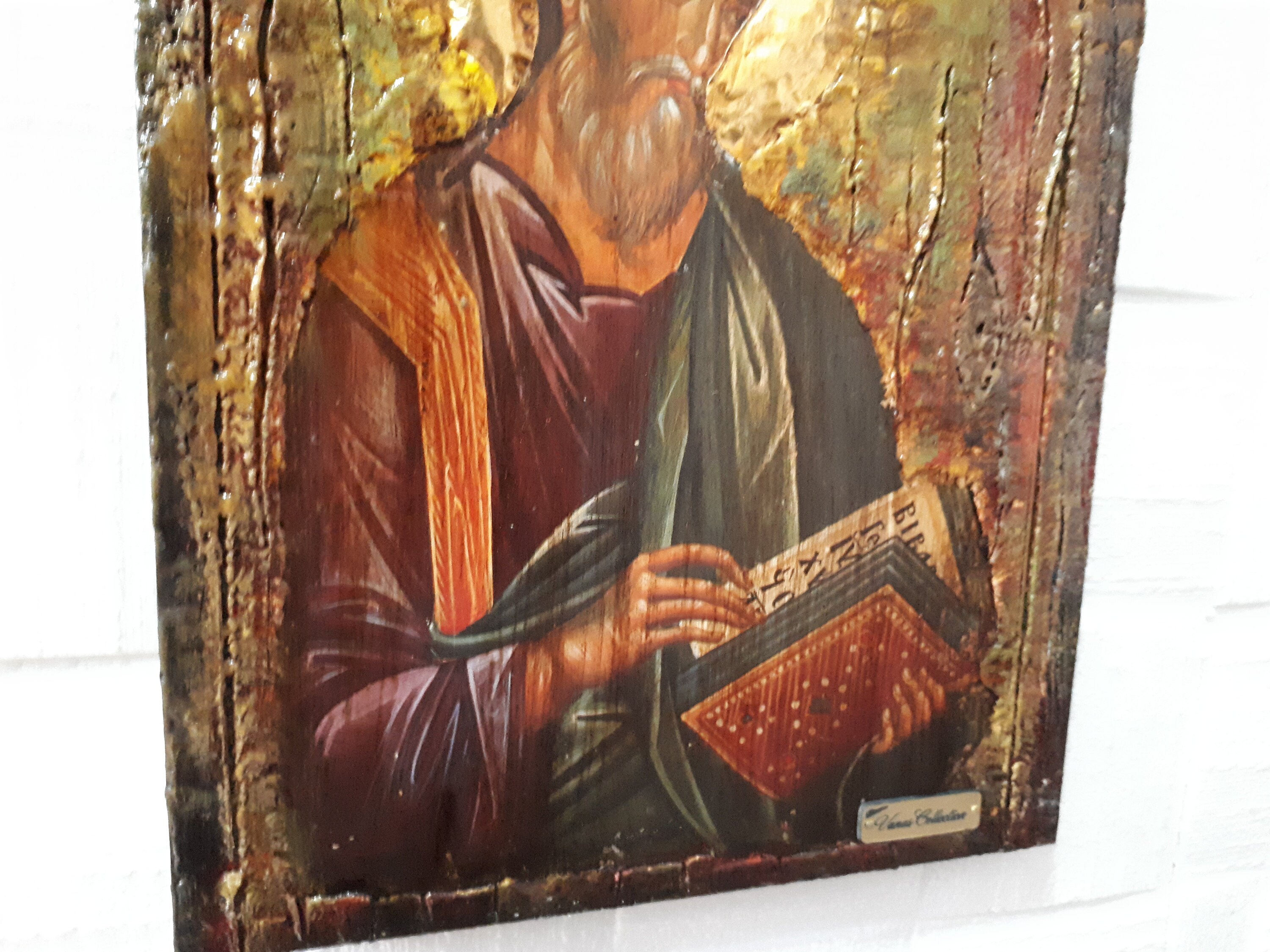 Saint St. Matthew the Apostle Icon Orthodox Greek Byzantine - Etsy