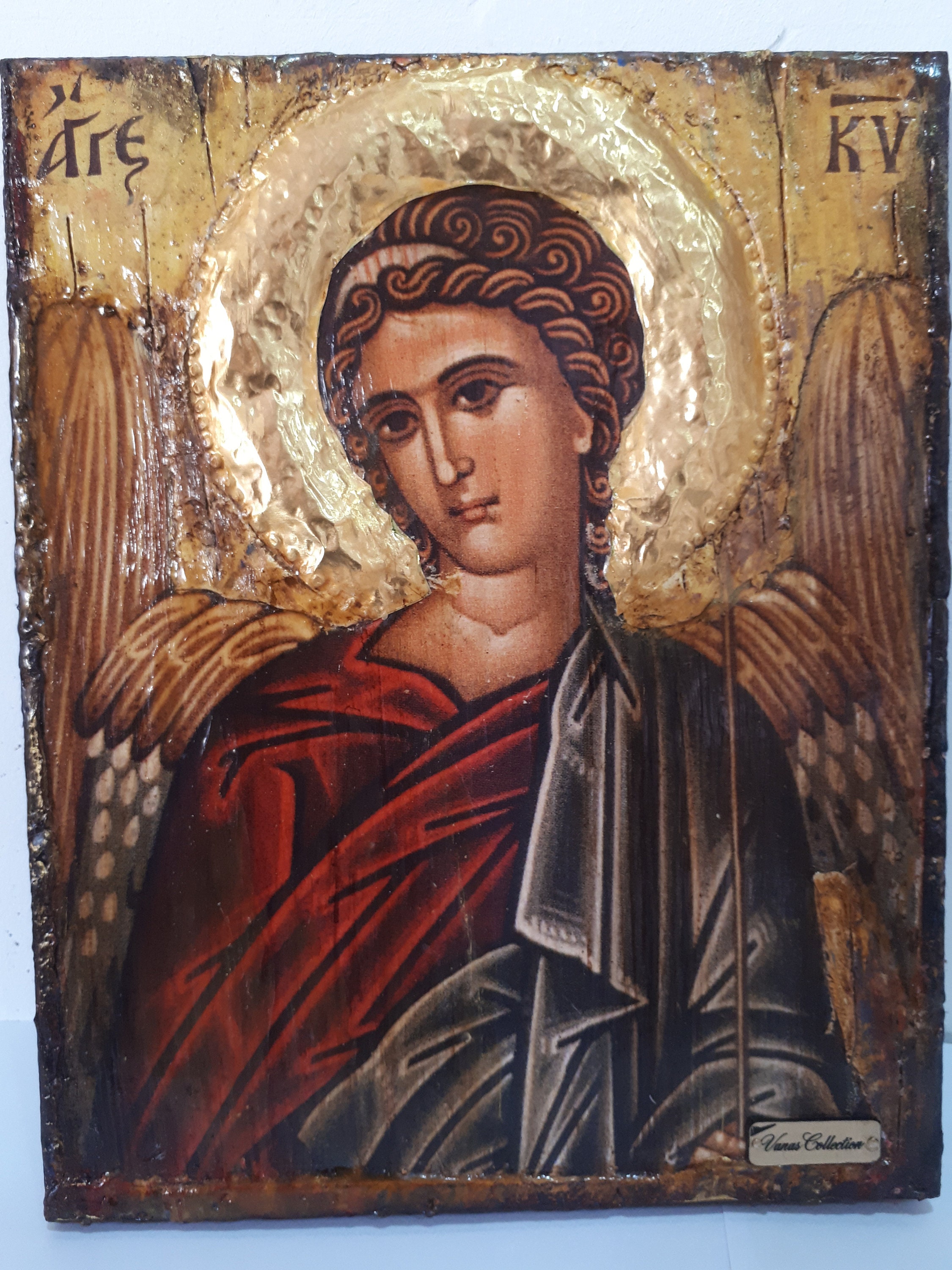 Angel of the Lord-angel of God Greek Byzantine Antique Style | Etsy