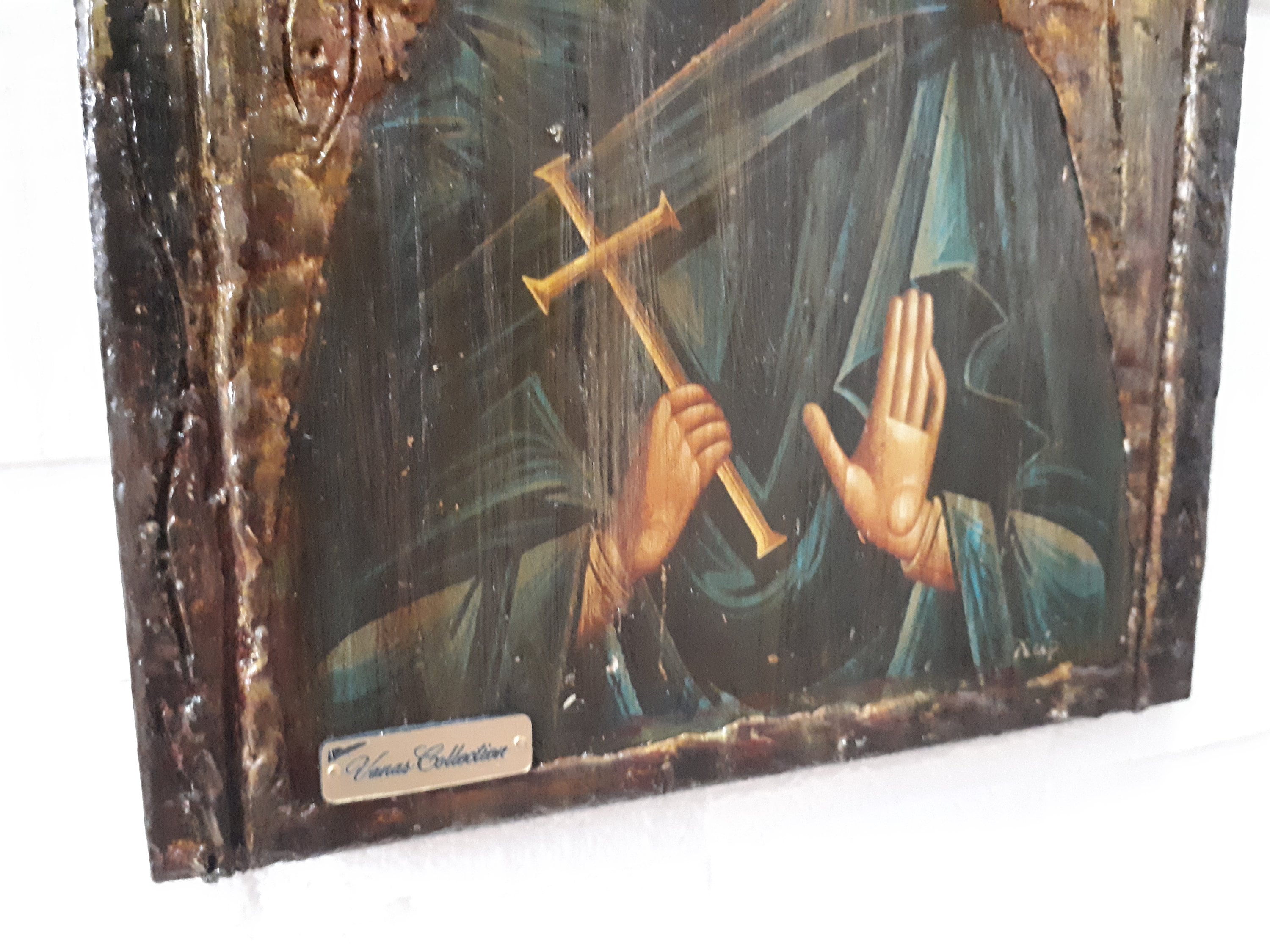 Saint Eugene Evgenia Eugenia Greek Russian Orthodox Antique Style Icons