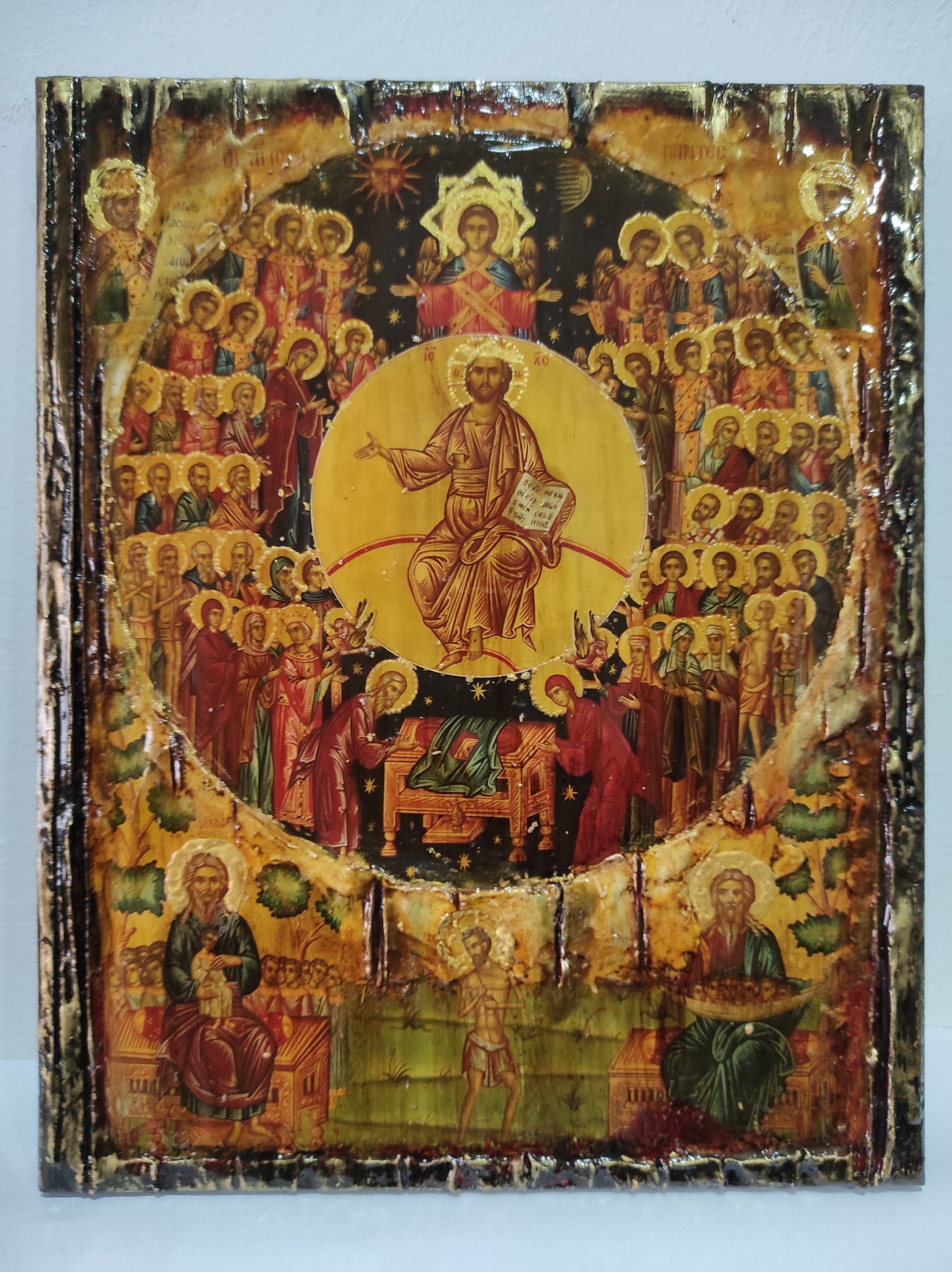 Synaxis of All Saints- All Saints' Day - Solemnity of All Saints Icon ...