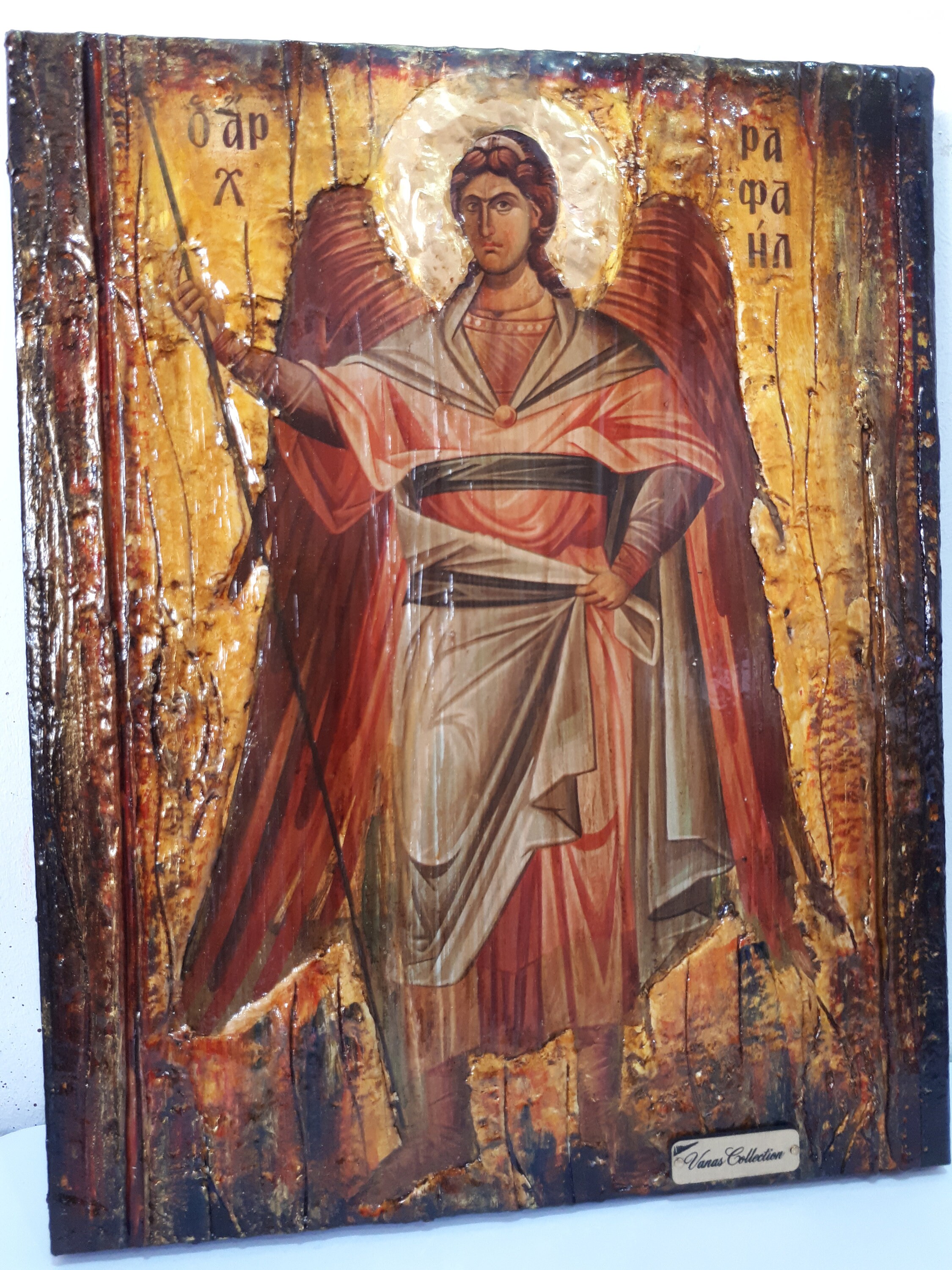 Saint St. Raphael Rafael the Archangel-greek Orthodox - Etsy Australia