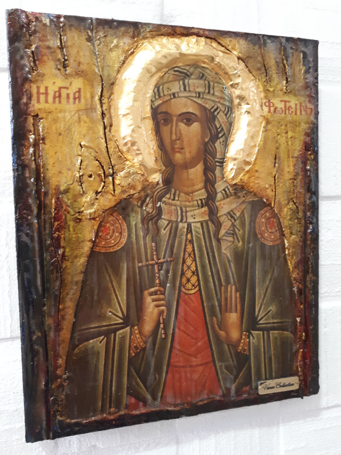 Icon of St. Photini Fotini-the Samaritan Woman-orthodox Greek - Etsy ...