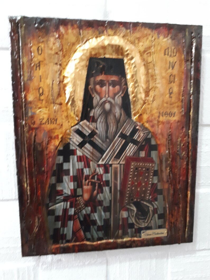 Orthodox Icon St. Dionysius of Zakynthos Icon Greek Byzantine - Etsy