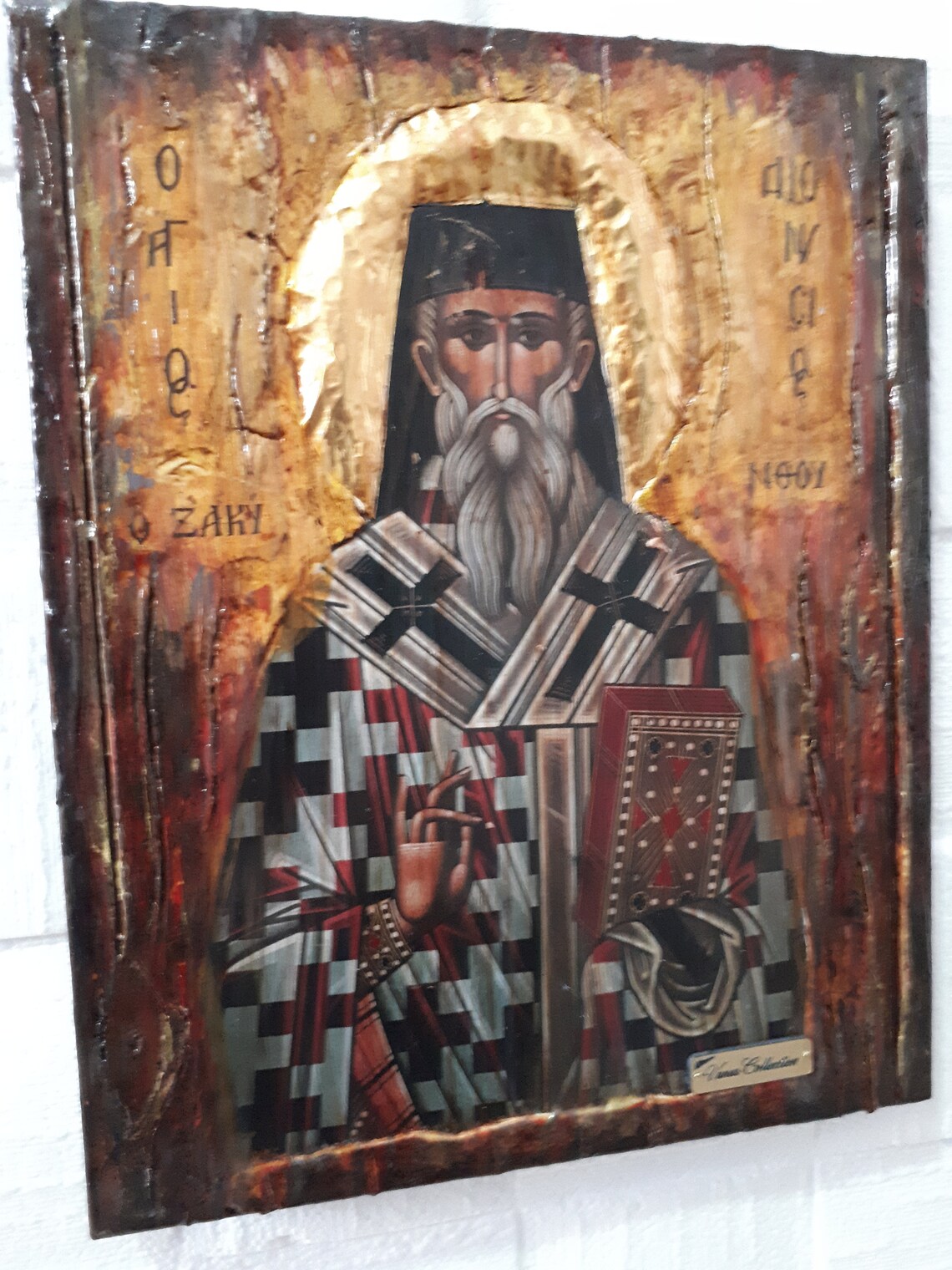 Orthodox Icon St. Dionysius of Zakynthos Icon Greek Byzantine - Etsy