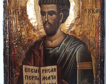 St. Luke Orthodox Icon - Etsy