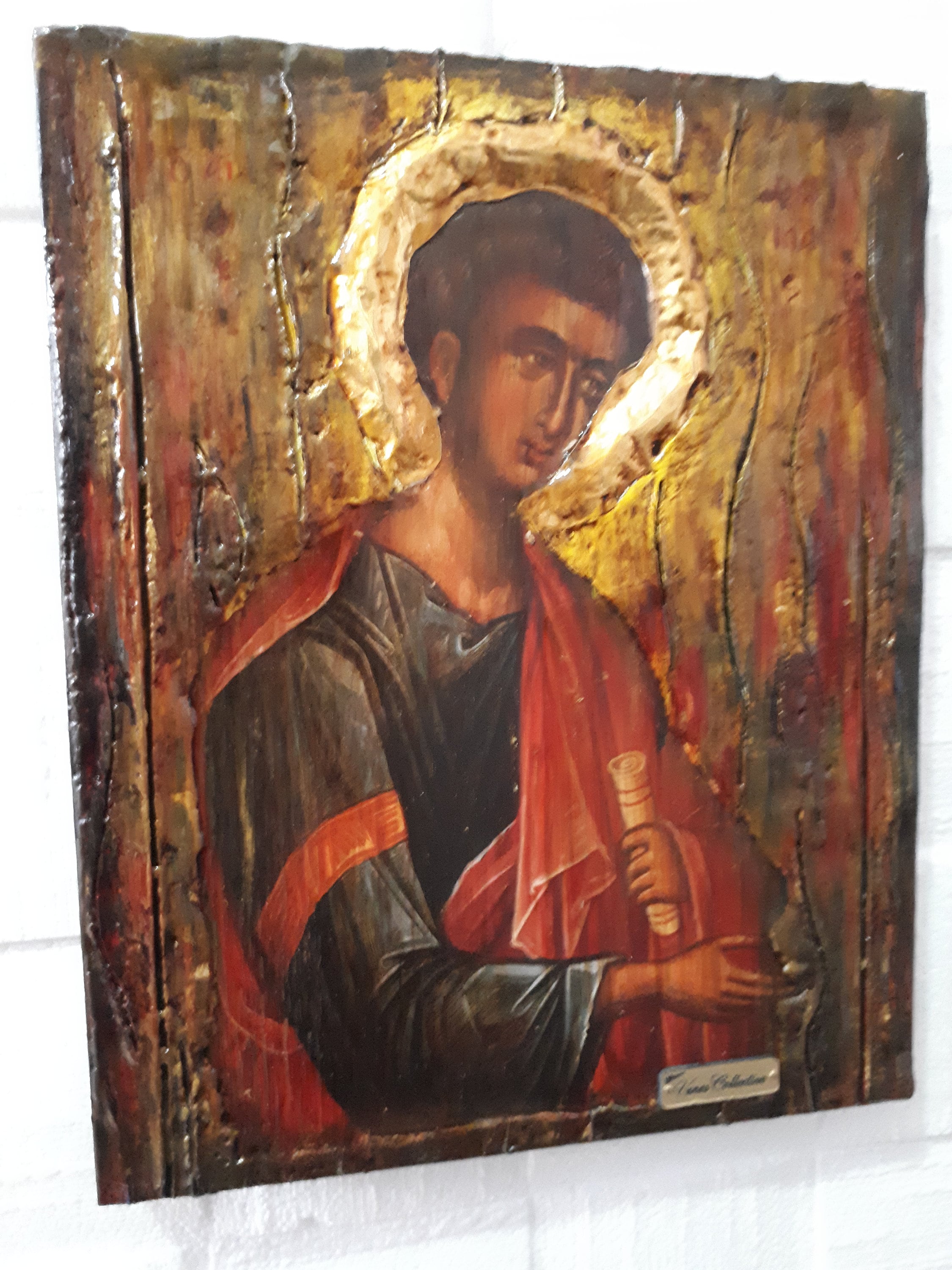 Saint Thomas the Apostle Icon Rare Byzantine Greek Orthodox Antique ...