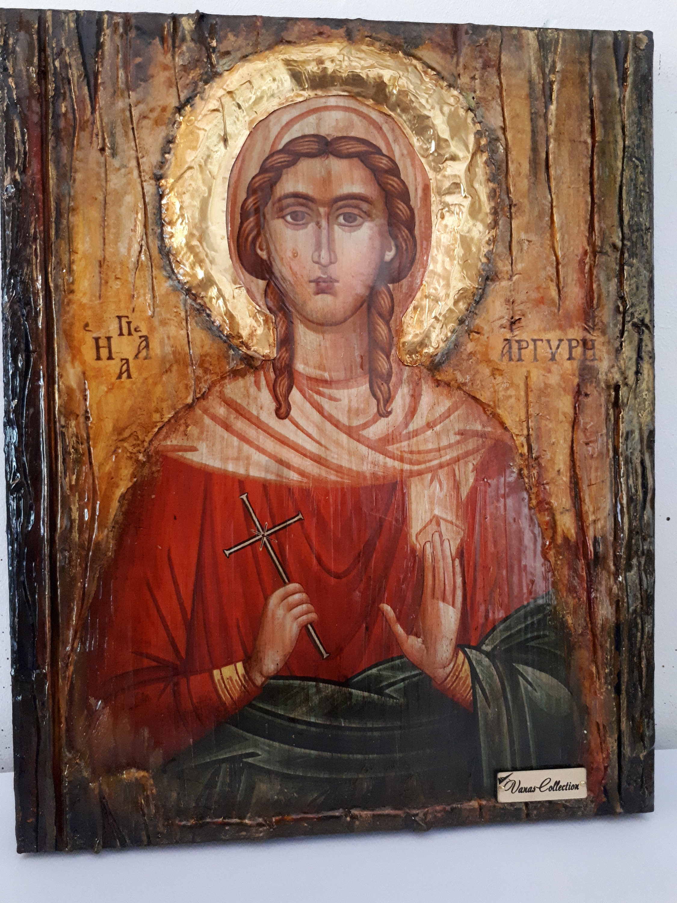 Saint St Argyri, Argyro Argyre the Neomartyr of Proussa Icon-Greek ...