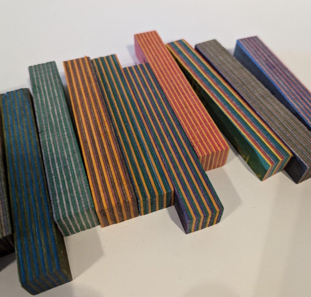Spectraply Pen Blanks .75" X .75" X 5" - Etsy