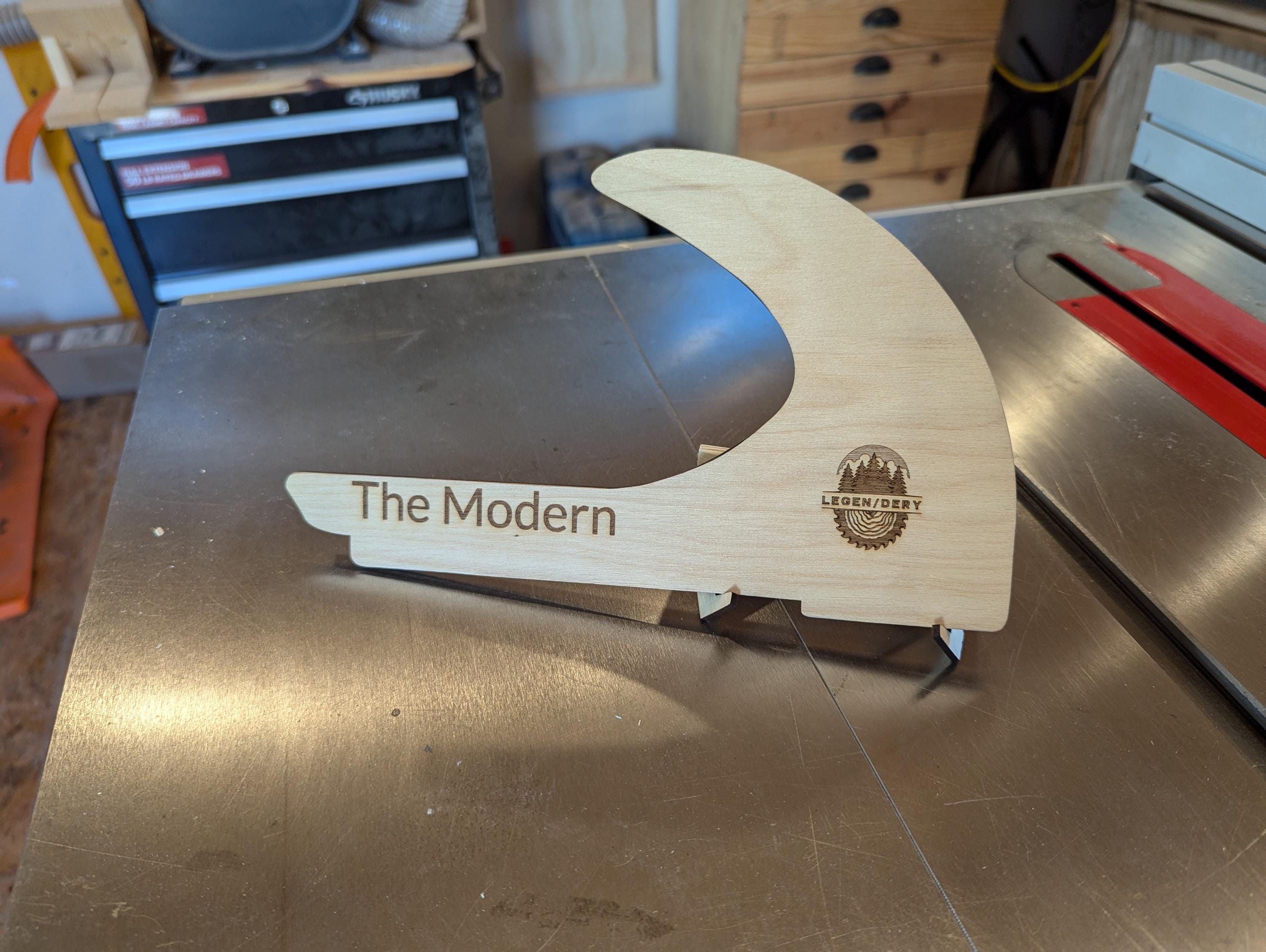 The Modern Woodworker Push Stick With Replaceable Blade and Handle by ...