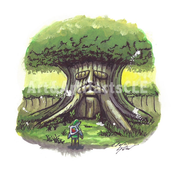 Deku Tree - Etsy