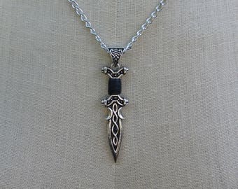 Dagger necklace | Etsy