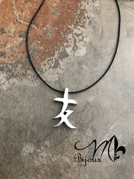 Chinese Friendship Symbol Pendant. Handmade Real Silver 925 - Etsy