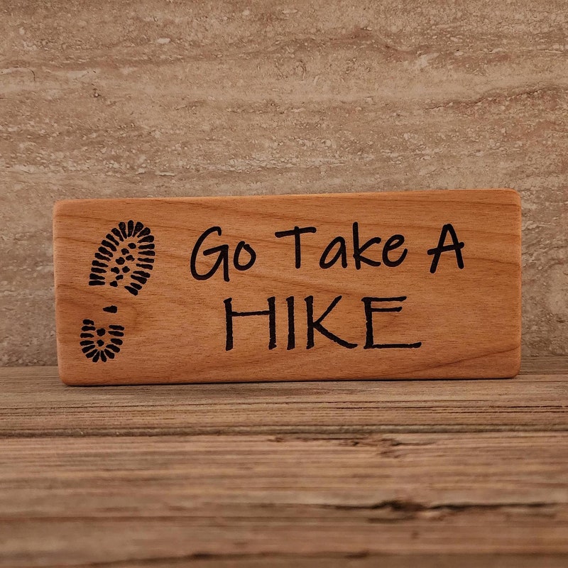 Hiking Sign - Etsy