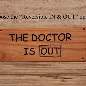 The Doctor is In, Wooden Block, Charlie Brown, Peanuts, Wooden Sign ...