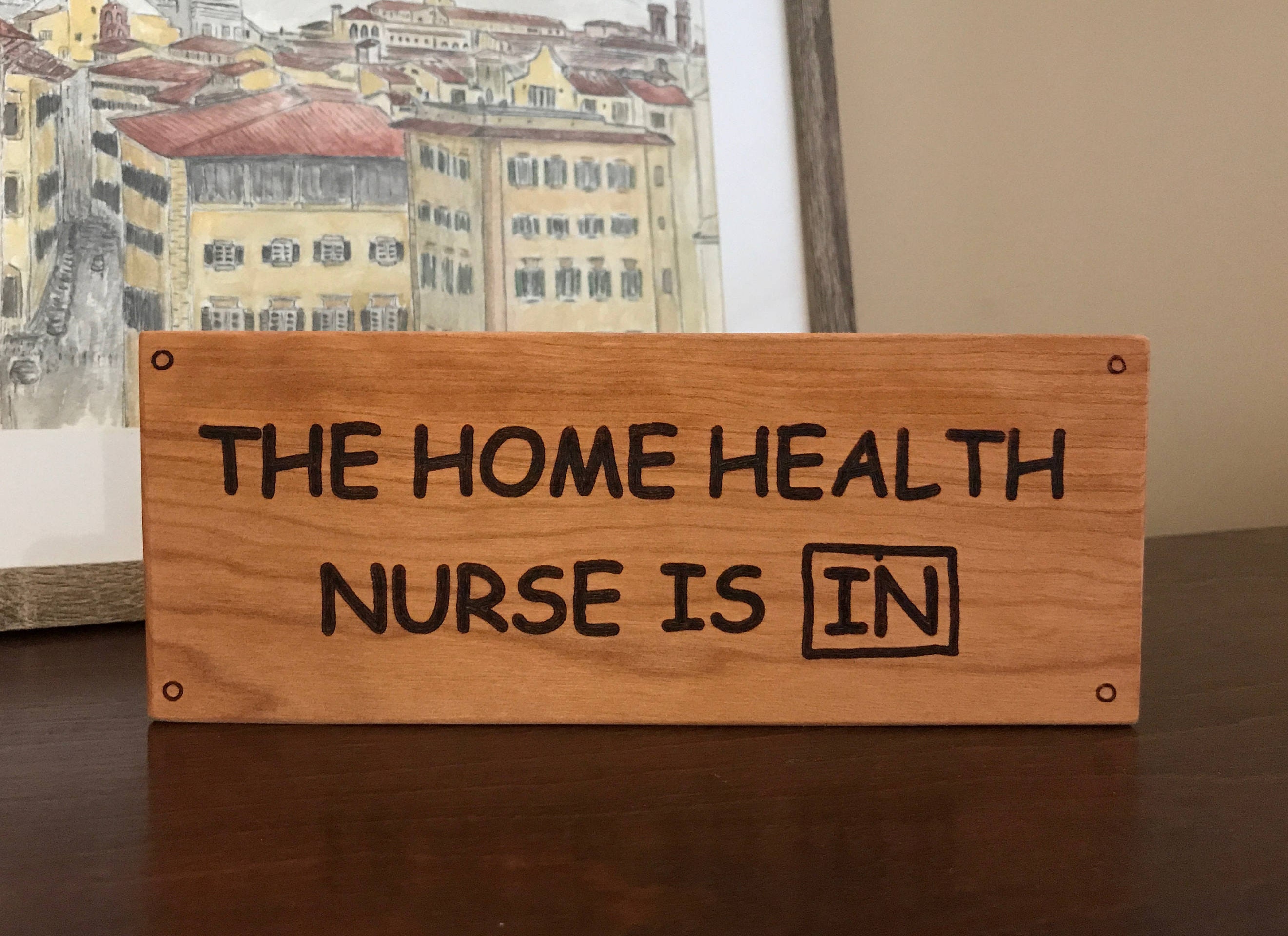 Home Health Nurse RN Signs Nurse Sign Home Health Nurse - Etsy