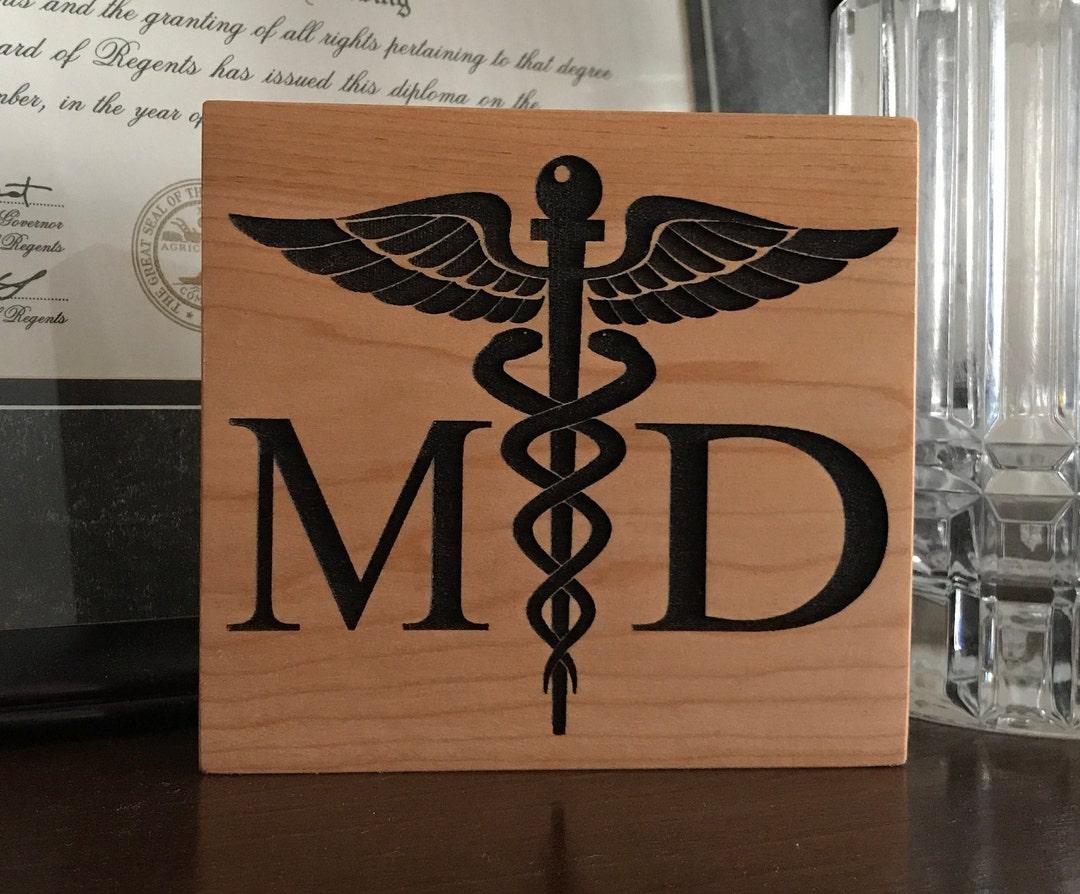 Medical Doctor Caduceus, Gift for Doctor, Medical Doctor Gift, Medical ...