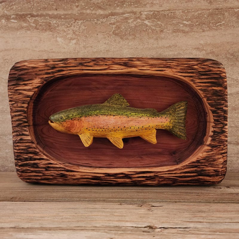 Wooden Fish Wall Decor - Etsy