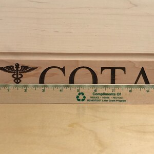 COTA Caduceus Sign, Occupational Therapy Assistant, OTA Gift, Gift for ...