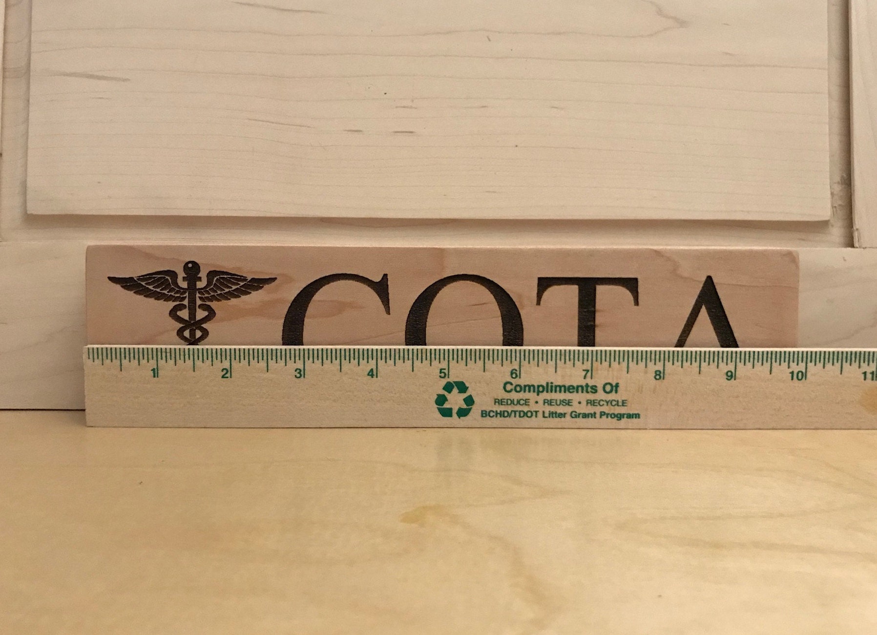 COTA Caduceus Sign Occupational Therapy Assistant OTA Gift | Etsy