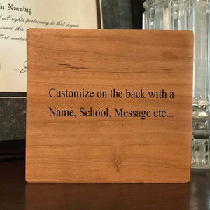 Custom NP Sign, Medical Caduceus, Laser Engraved, Nurse Practitioner ...