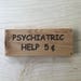 Psychiatric Help 5 Cents, Wooden Block Sign, Lucy Sign, Charlie Brown ...