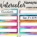 Printable Animal Print Desktop Nameplates Classroom Labels - Etsy