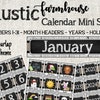 Printable March Calendar Tag Set - Calendar Number Tags - St. Patricks ...