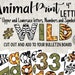 Animal Print Bulletin Board Letters | Classroom Cut Out Letters ...