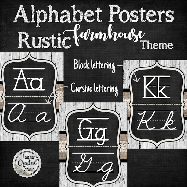 Farmhouse Classroom - Etsy