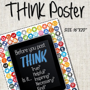 digital netiquette poster