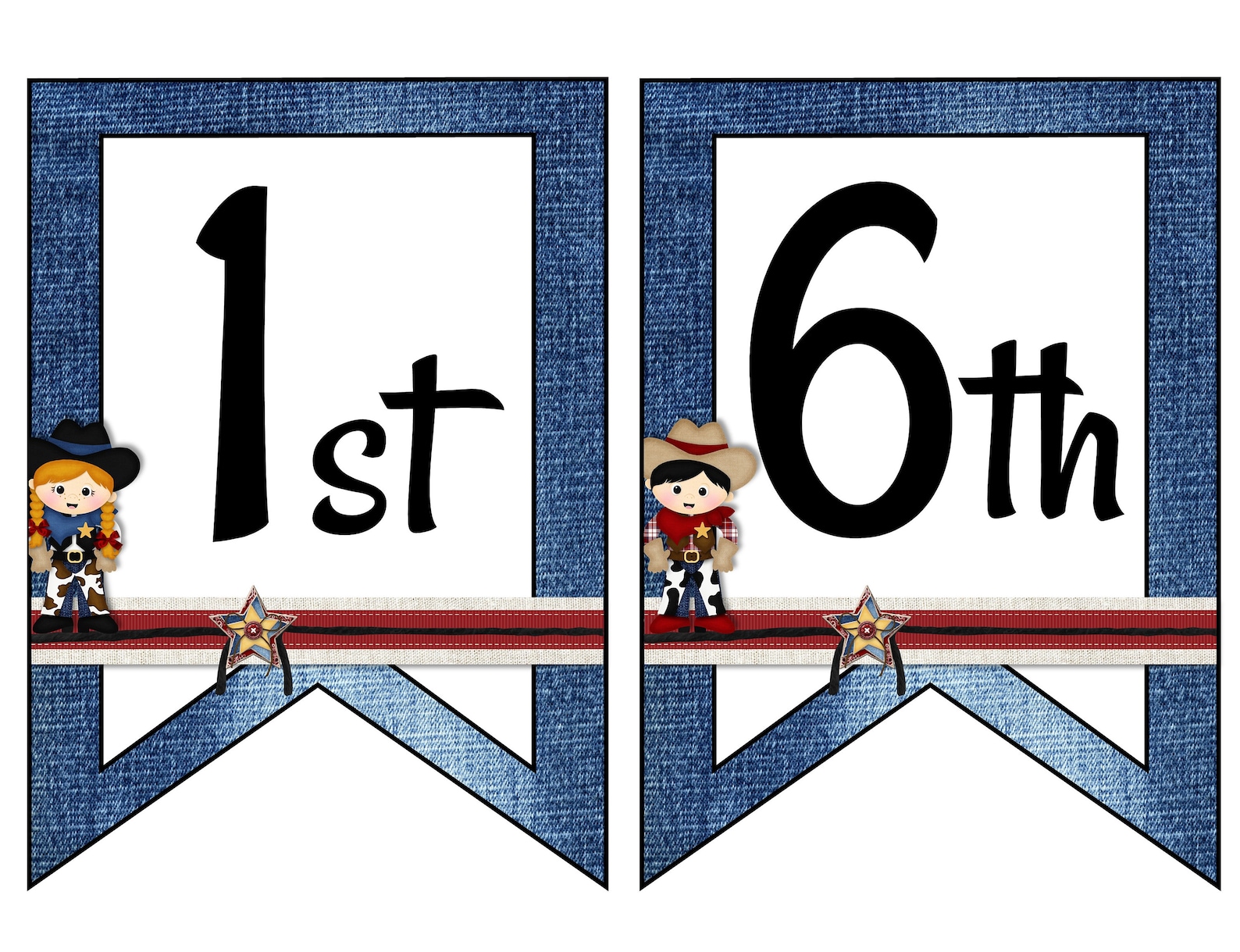 Western Theme Welcome Banner - Rustic Wood Bulletin Board Banner - 1st ...