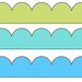 Rainbow Chevron Bulletin Board Borders | Rainbow Classroom Borders ...