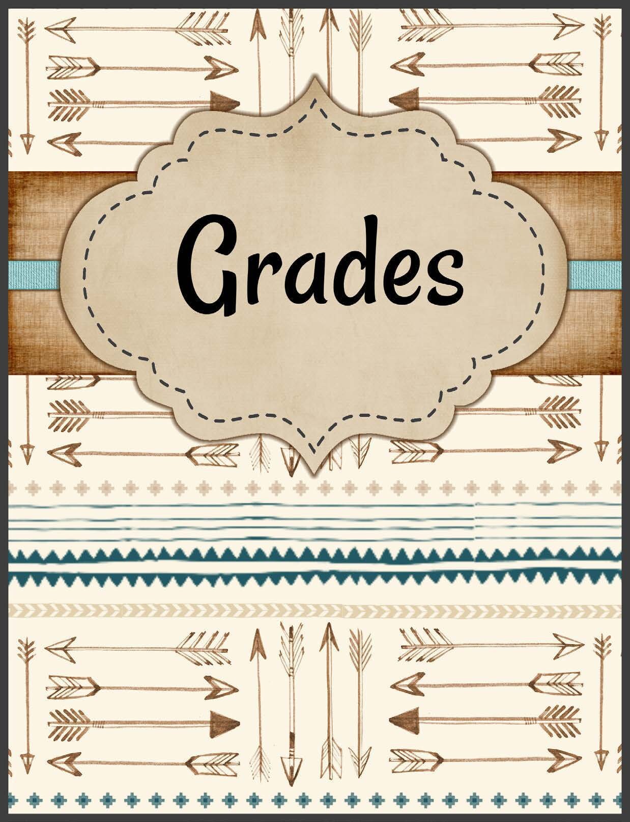 Desert Tribal Binder Covers, Spines and Tags - Editable Binder Covers ...