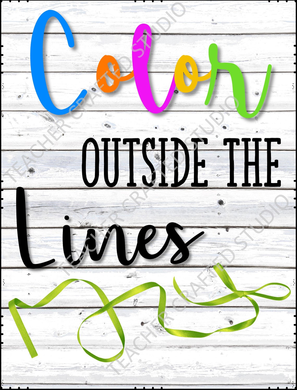 Inspirational Farmhouse Colorful Life Quotes Posters Shiplap - Etsy