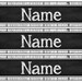Printable Rustic Farmhouse Desktop Nameplates Wall Labels Name Tags ...