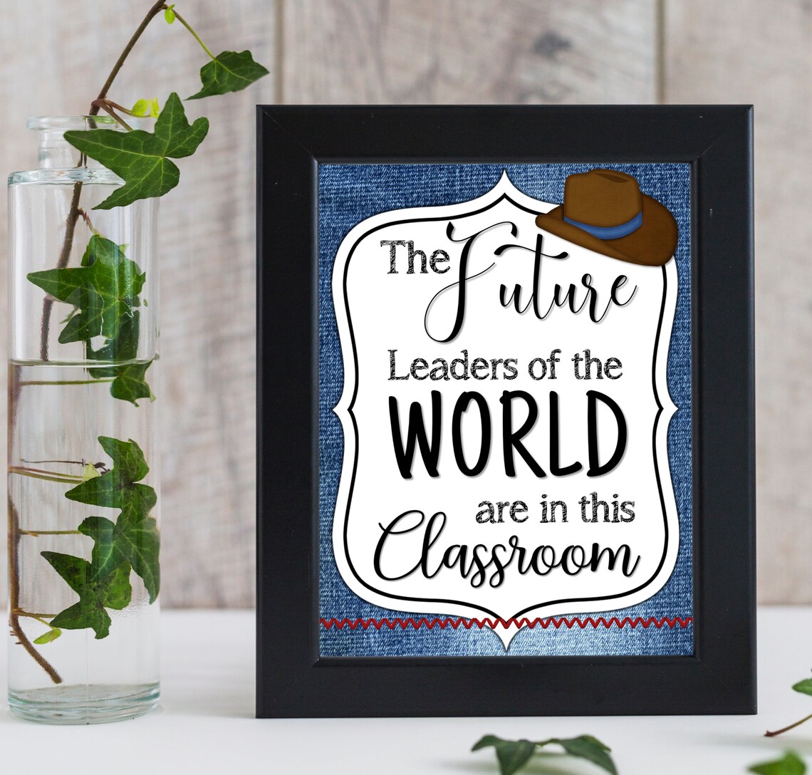 Western Theme Printable Inspirational Posters | Downloadable Cowboy ...